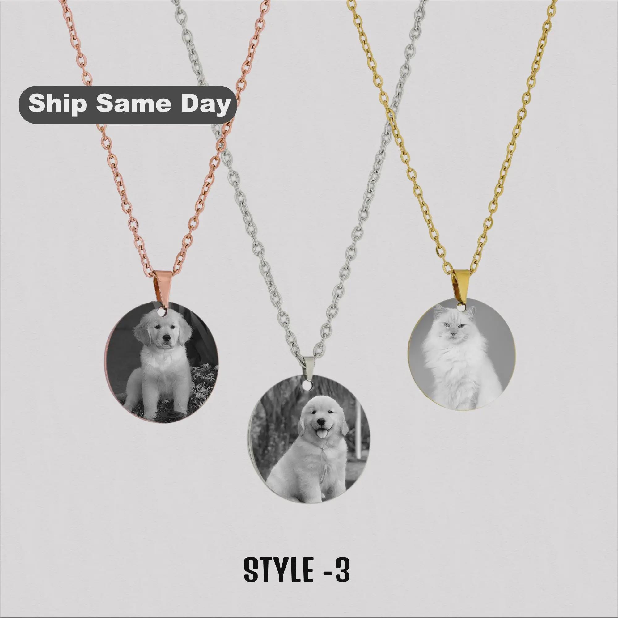 Engraved Handwriting Necklace: Personalized Stainless Steel Autograph ...
