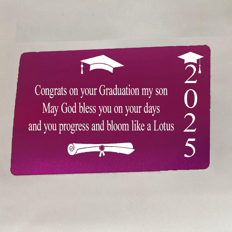 Custom Black Metal Business Card Engraved QR Code Wallet Insert ...