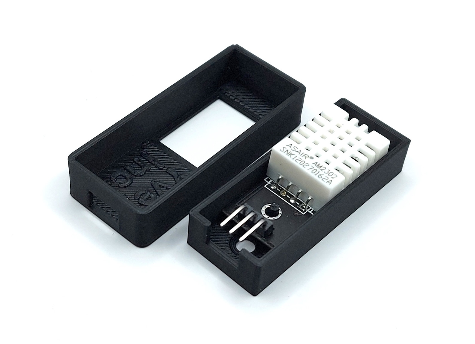 Case DHT22 DHT-22 ENCLOSURE Box Housing Installation , Temperature ...