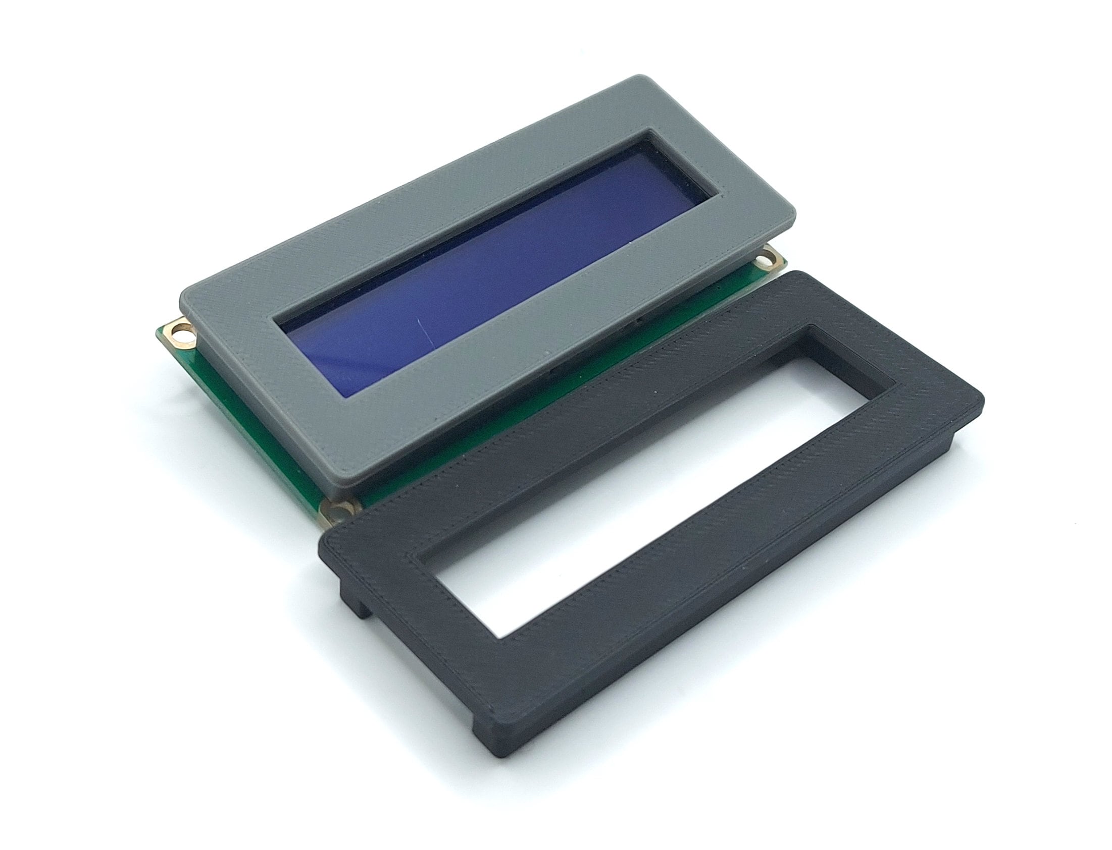 BEZEL LCD Display 1602 16x2 2x16 Extra Small Housing Installation Frame ...