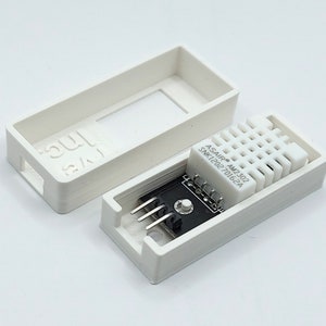 Case DHT22 DHT-22 ENCLOSURE Box Housing Installation , Temperature ...