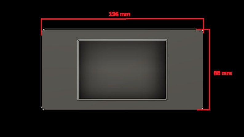 Case Nextion 3, 5" 3.5" 3.5inch Enhanced Basic Enclosure Projects LCD ...
