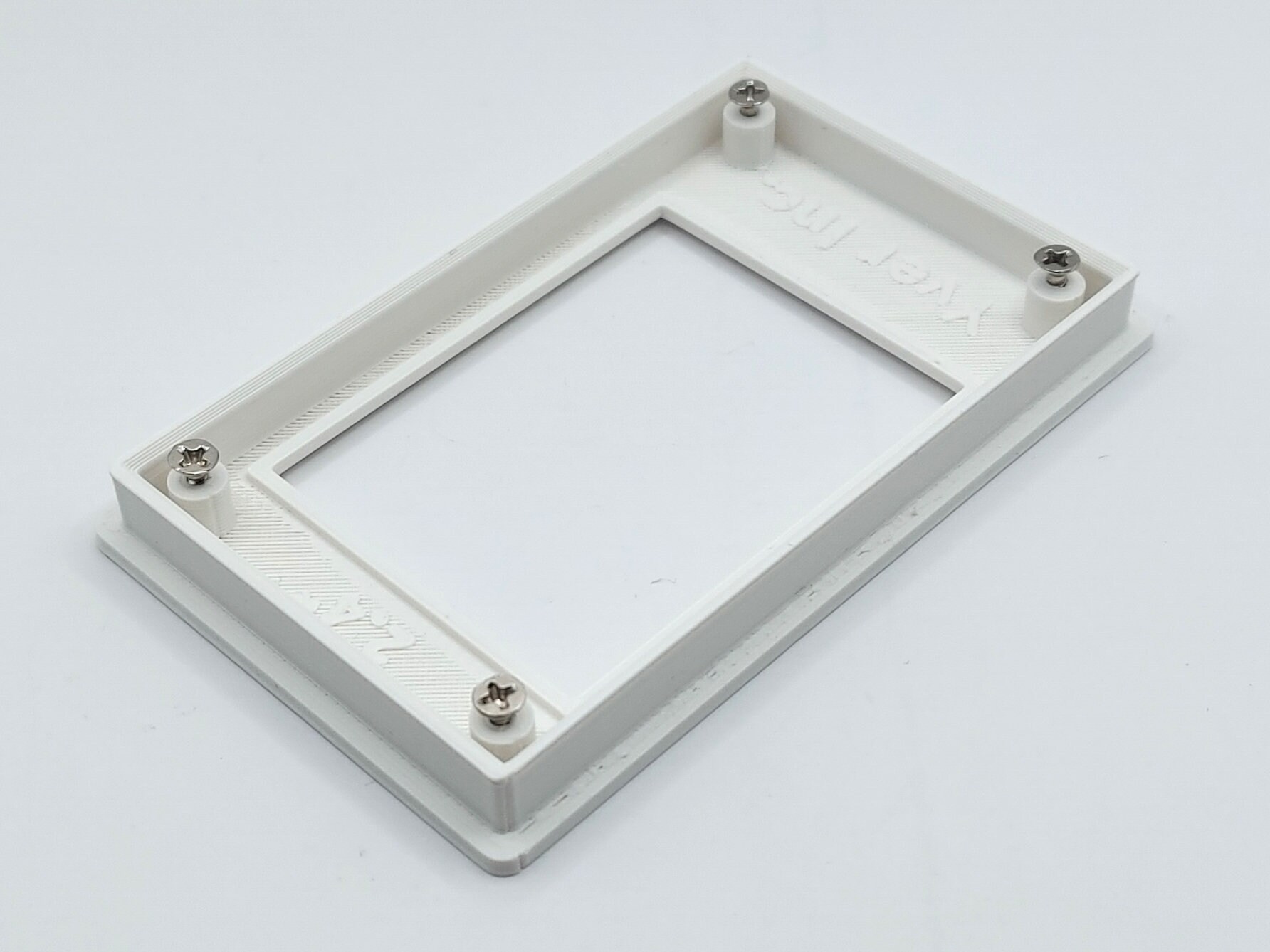 Bezel Frame Installation Mounting Frame For Arduino Raspberry Lcd Display Nextion 24 24
