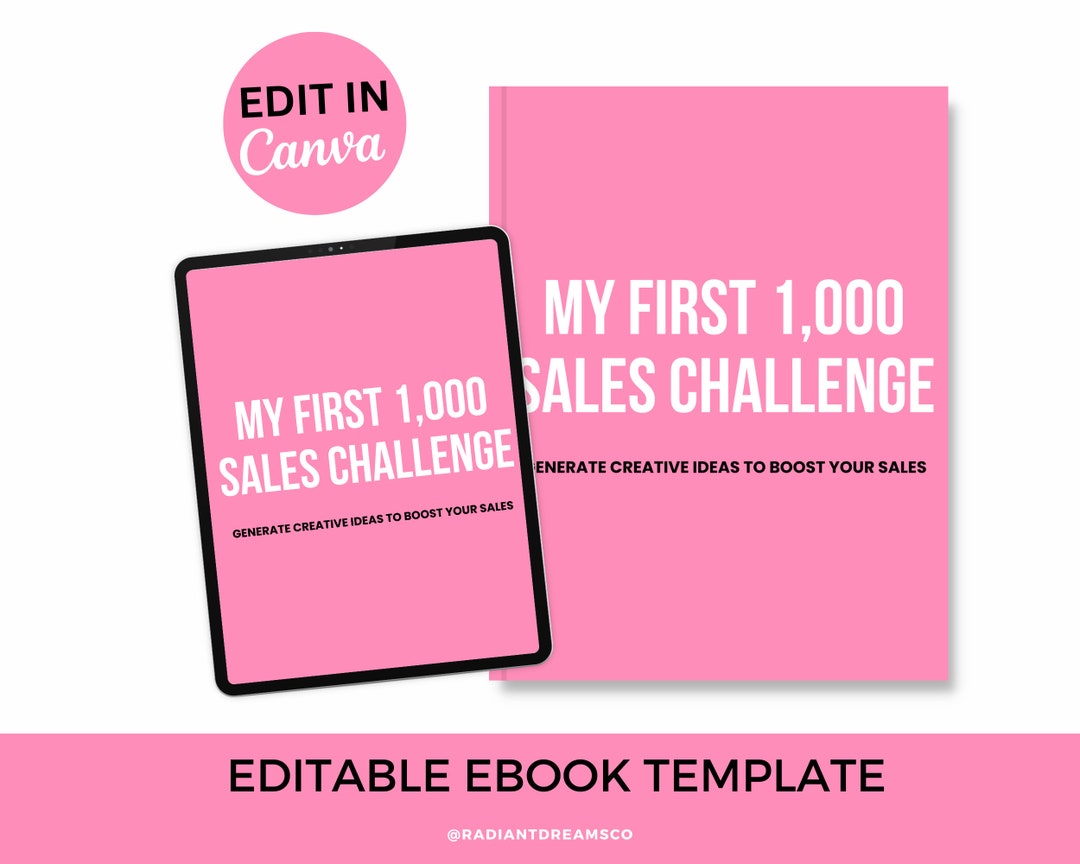My First 1000 Challenge: Generate Creative Ideas to Boost Your Sales ...