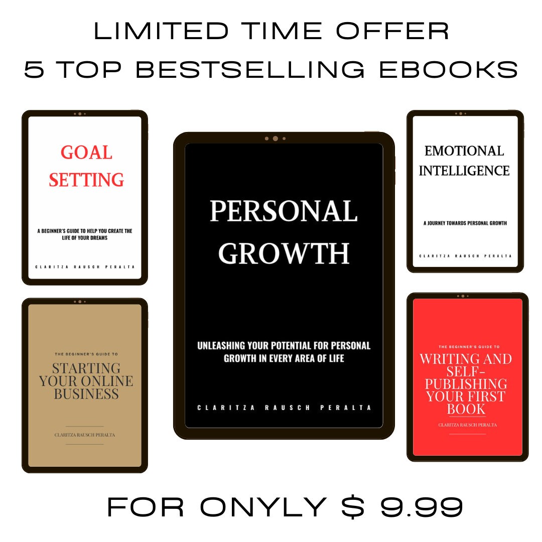 Limited Time Offer, 5 Best Selling Personal Growth Ebooks, on Sale Now, Transform Your Life ...