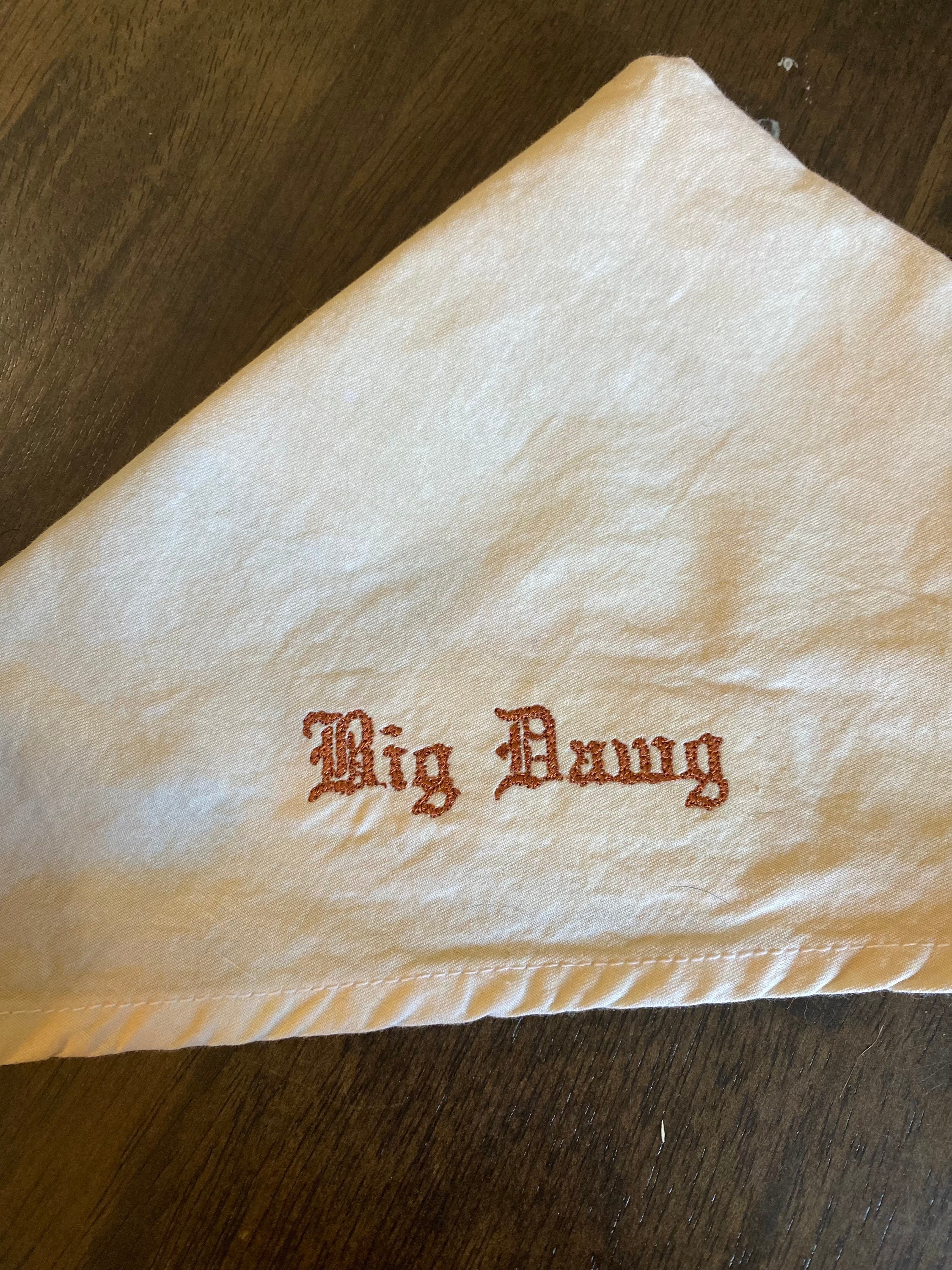 Chicano Dog Bandana | Embroidered Dog Bandana | Mexican Dog Bandana ...