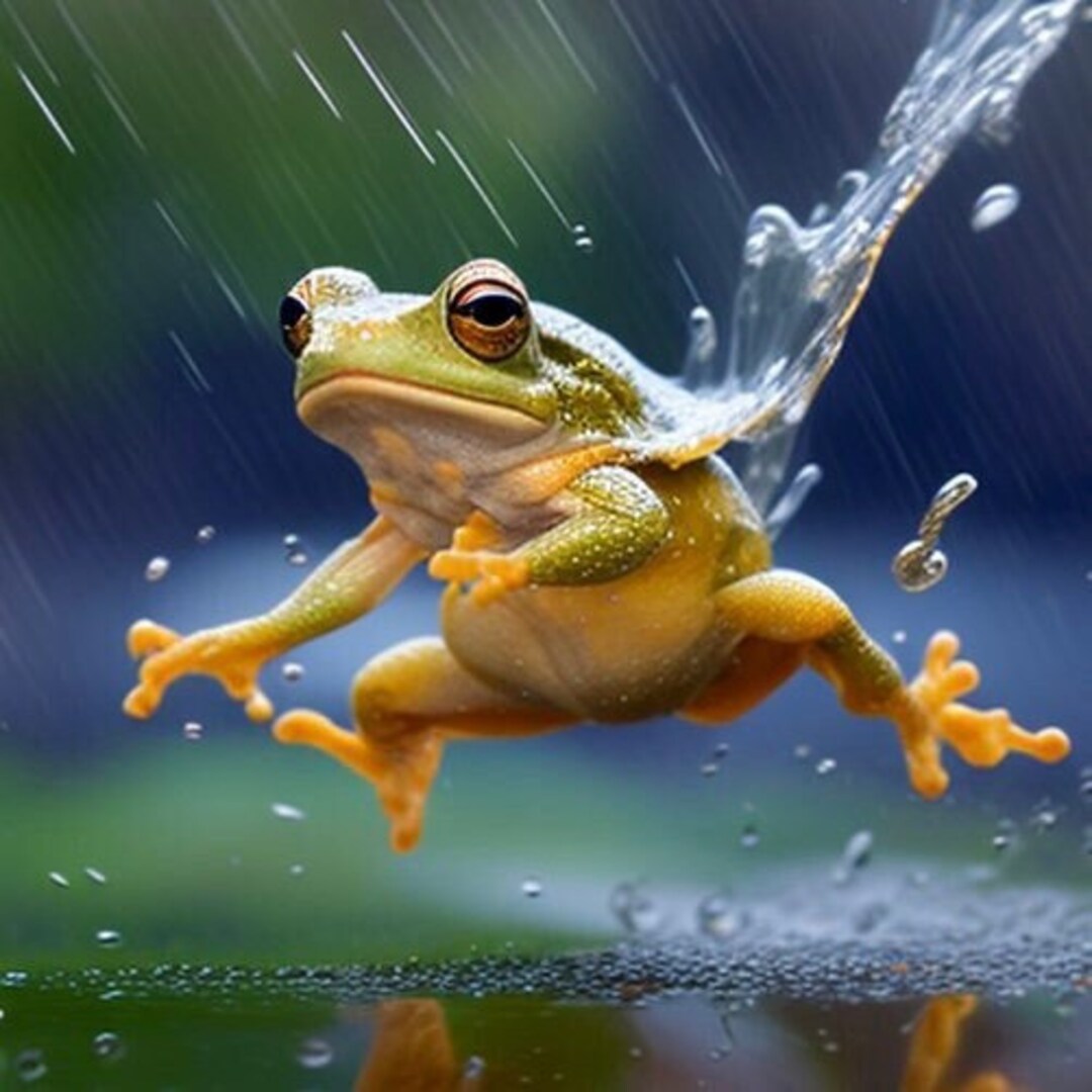 Rain Frog - Etsy