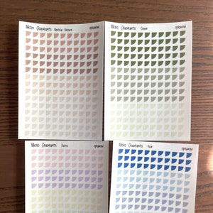 Micro Quadrants | Transparent Dots | 28 Colors, Functional Planner ...