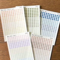 Mini Dot Planner Stickers, MINI Teeny Tiny Colorful, Neutral Dot ...