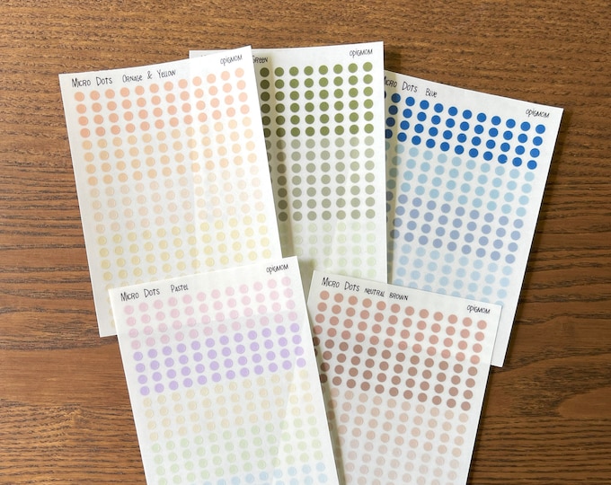 Transparent Stickers | SET | Planner Stickers | Mini Shape Stickers ...