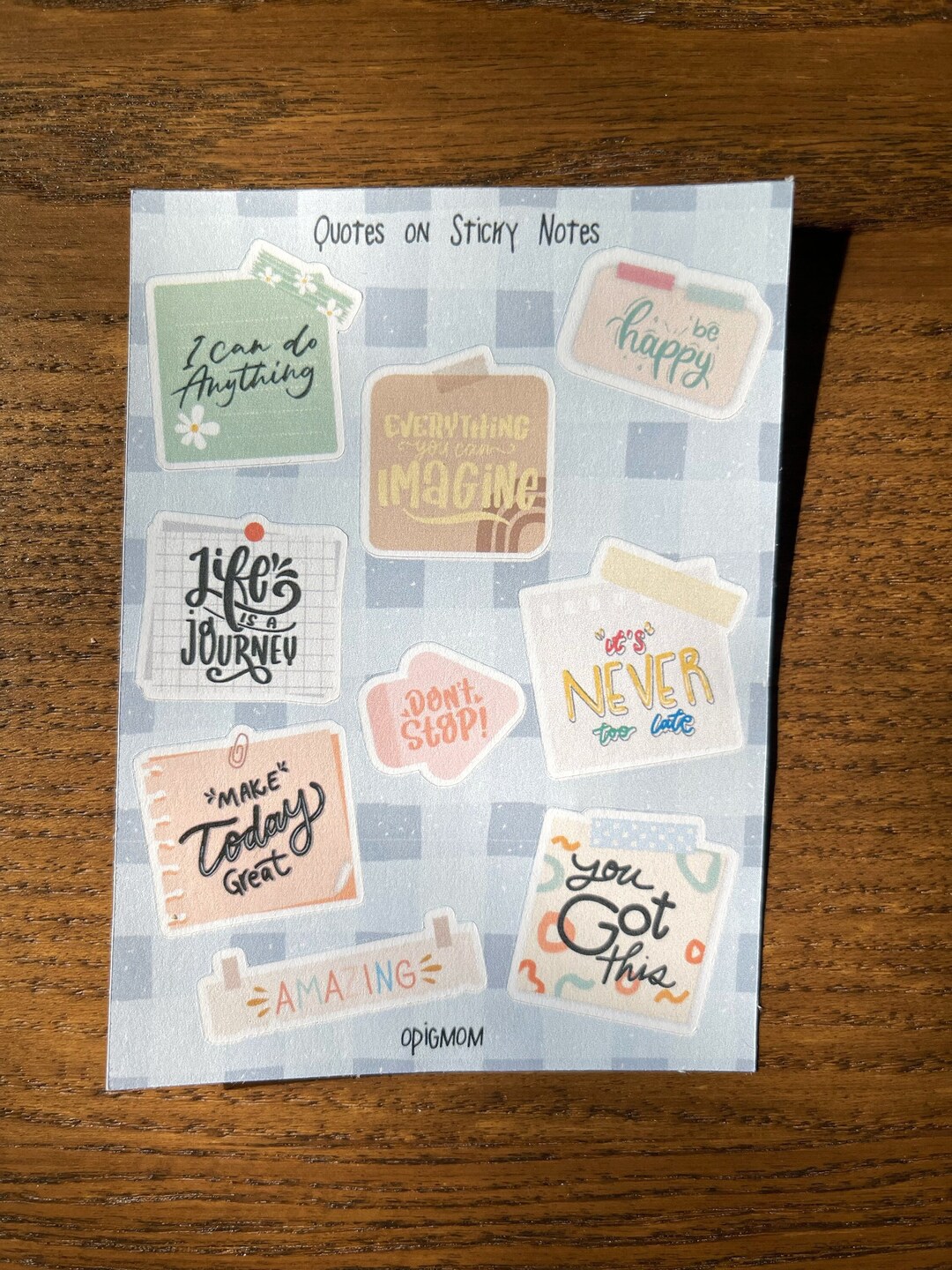 Self Care, Motivational Quote Sticker Sheet for Planner Planner ...