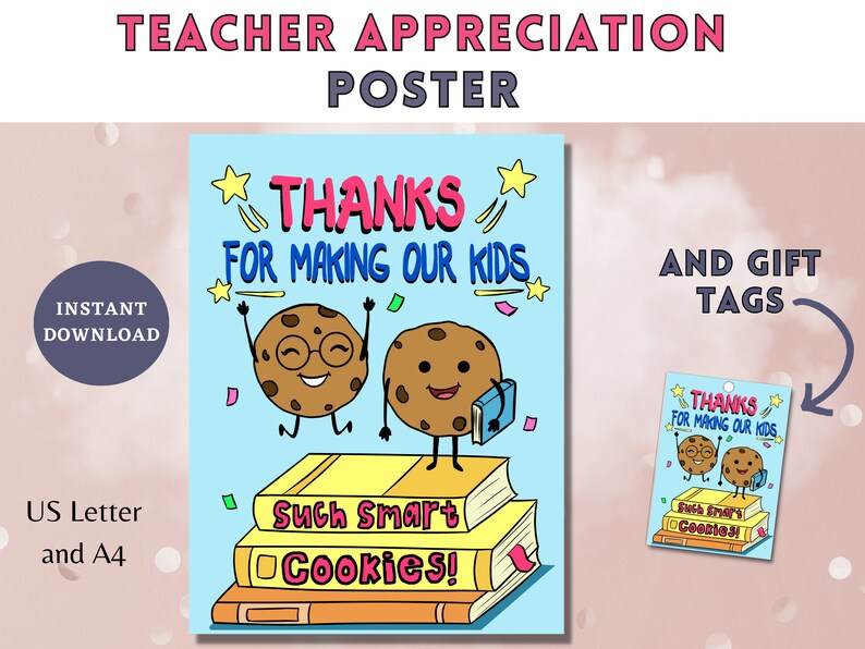Smart Cookies Teacher Appreciation Week Flyer, Teacher Appreciation ...