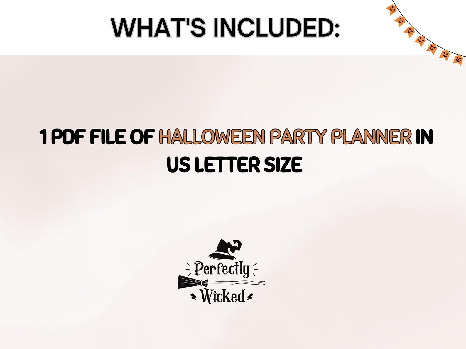 Halloween Party Planner Printable PDF, Spooky Planner, Costume Planner ...