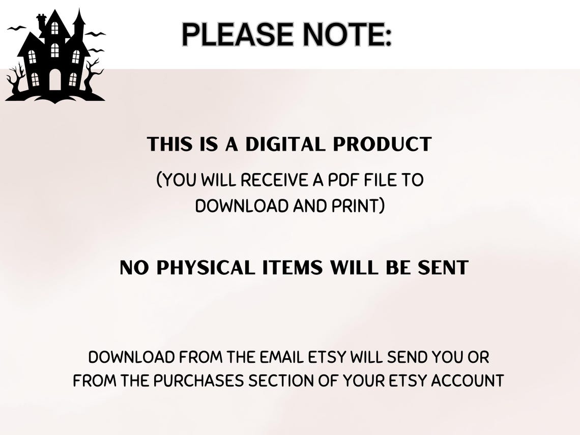 Halloween Party Planner Printable PDF, Spooky Planner, Costume Planner ...