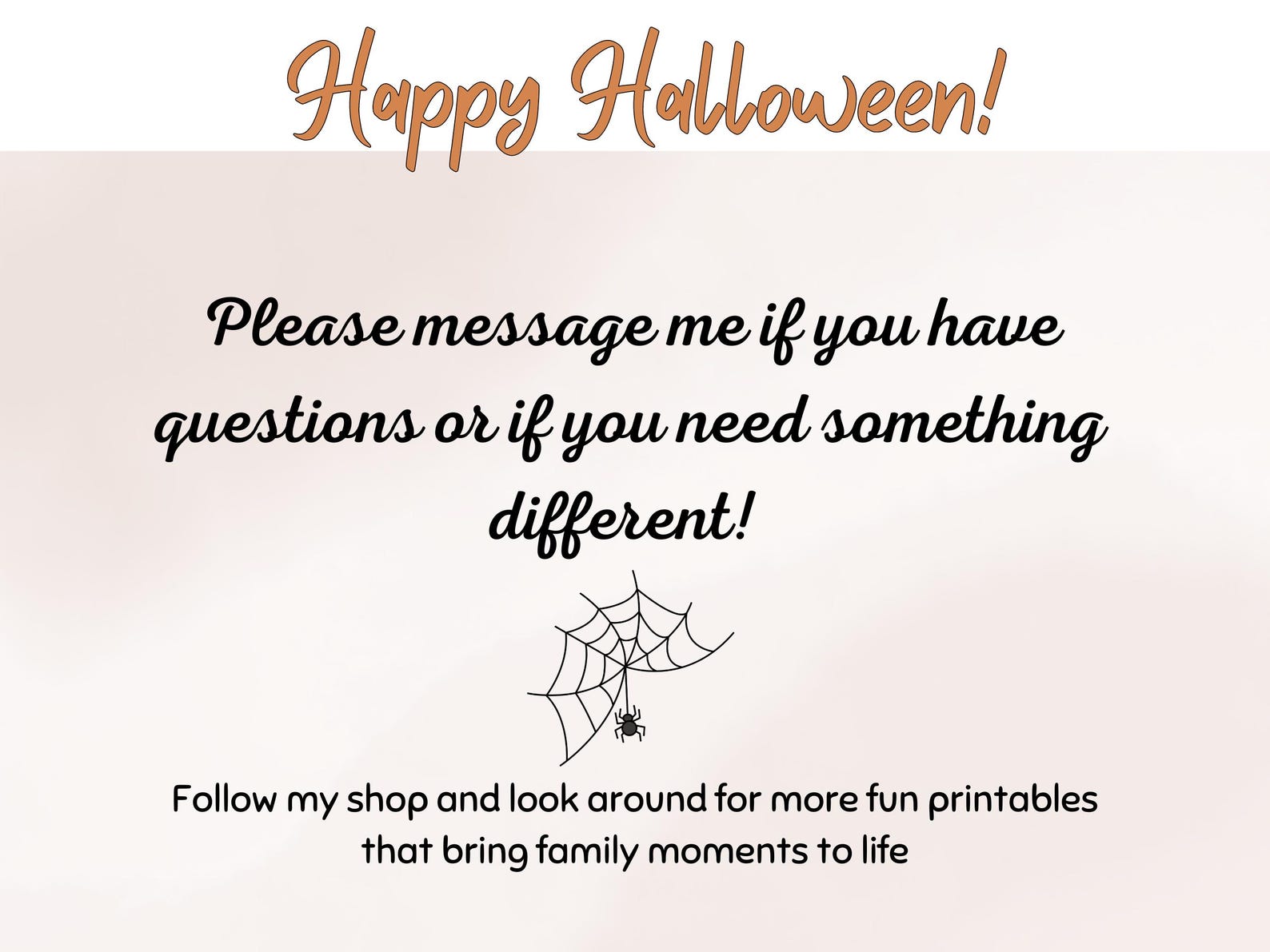 Halloween Party Planner Printable PDF, Spooky Planner, Costume Planner ...