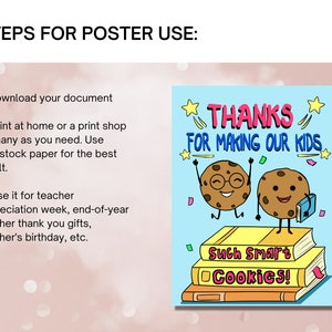 Smart Cookies Teacher Appreciation Week Flyer, Teacher Appreciation ...