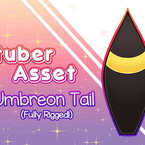 Pokemon Vtuber Asset | Rigged Umbreon Tail - Etsy