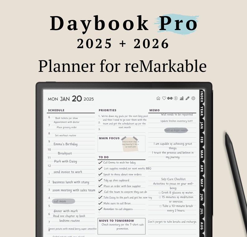 2025-2026 Digital Planner Bundle All-in-one iPad & Android Digital ...