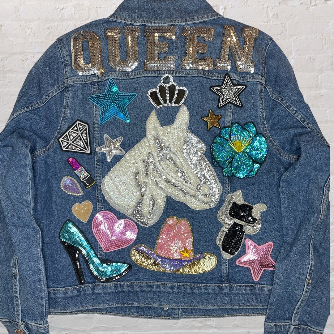 PERSONALIZED Jacket Custom Made RODEO QUEEN Masterpiece Designer ...