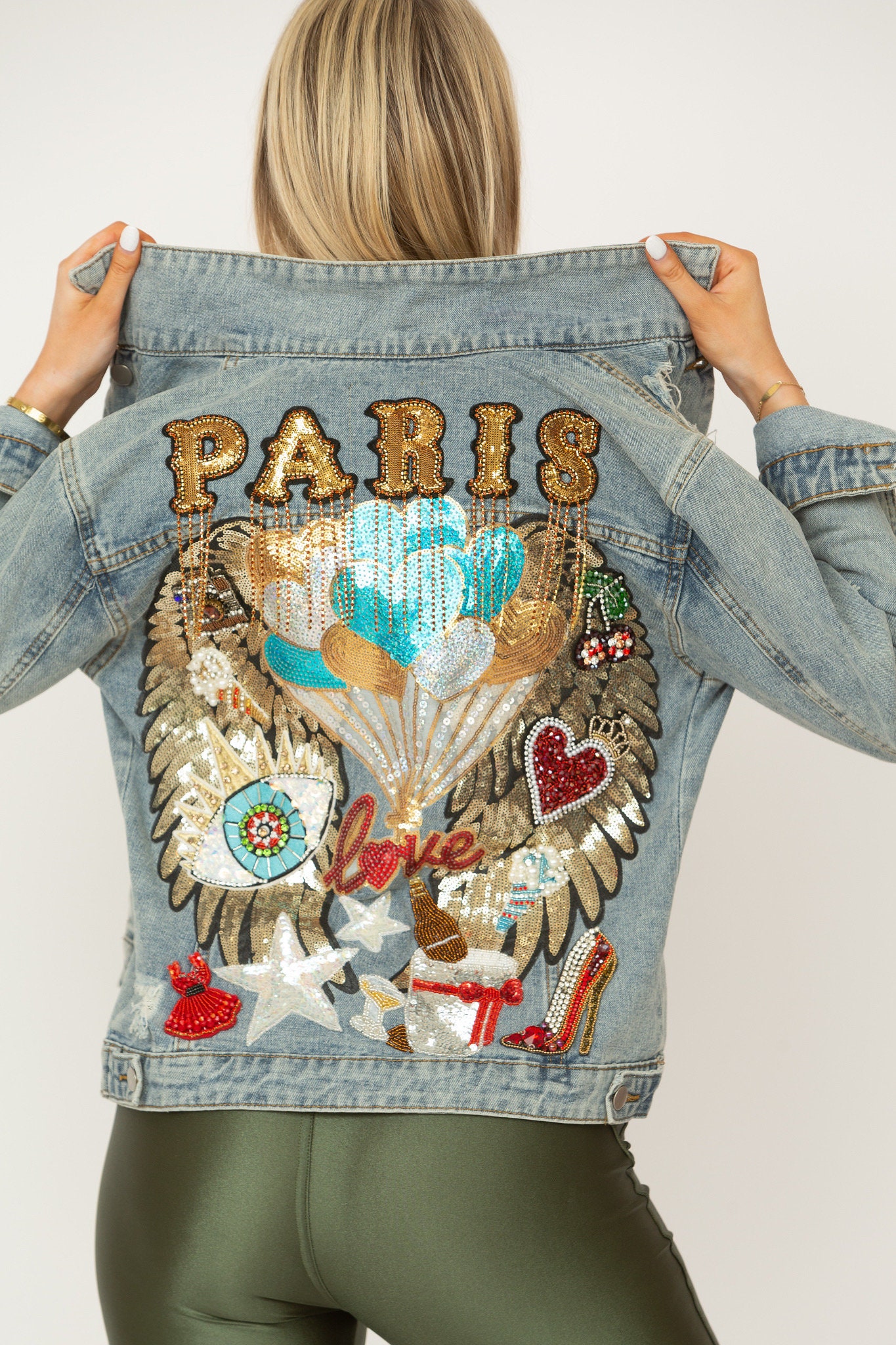 PARIS LOVE JACKET Exclusive ready to Wear Collection Medium - Etsy