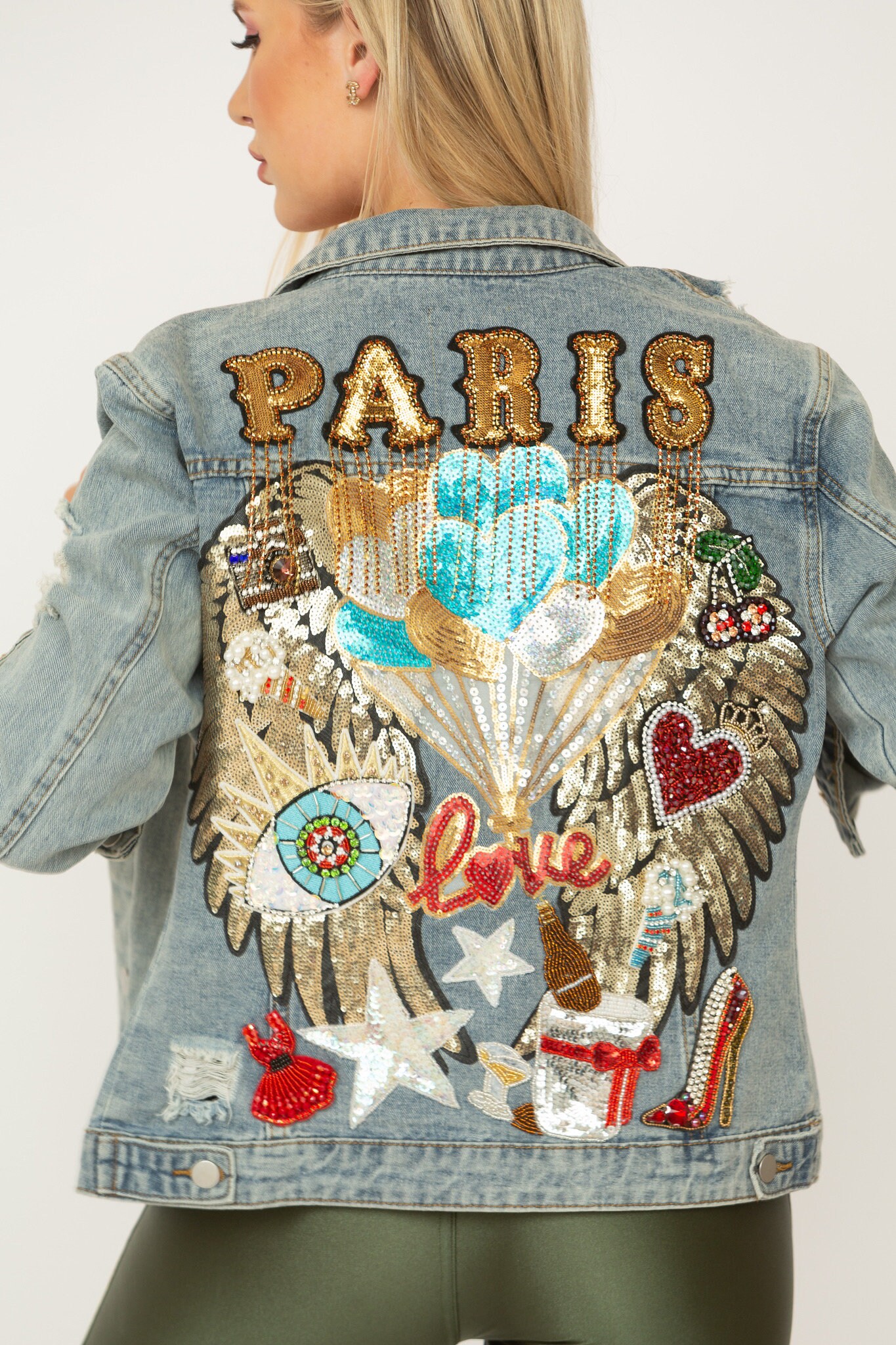 PARIS LOVE JACKET Exclusive ready to Wear Collection Medium - Etsy