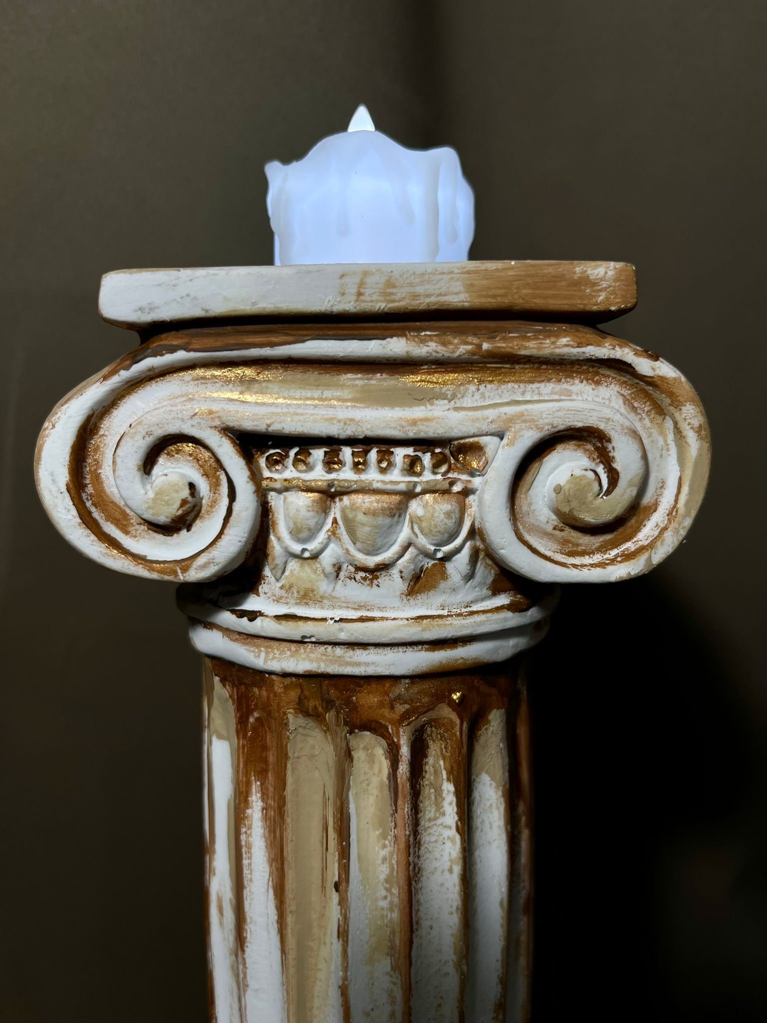 Greek Column, Ancient Replica of the Corinthian Column, Olympieion ...