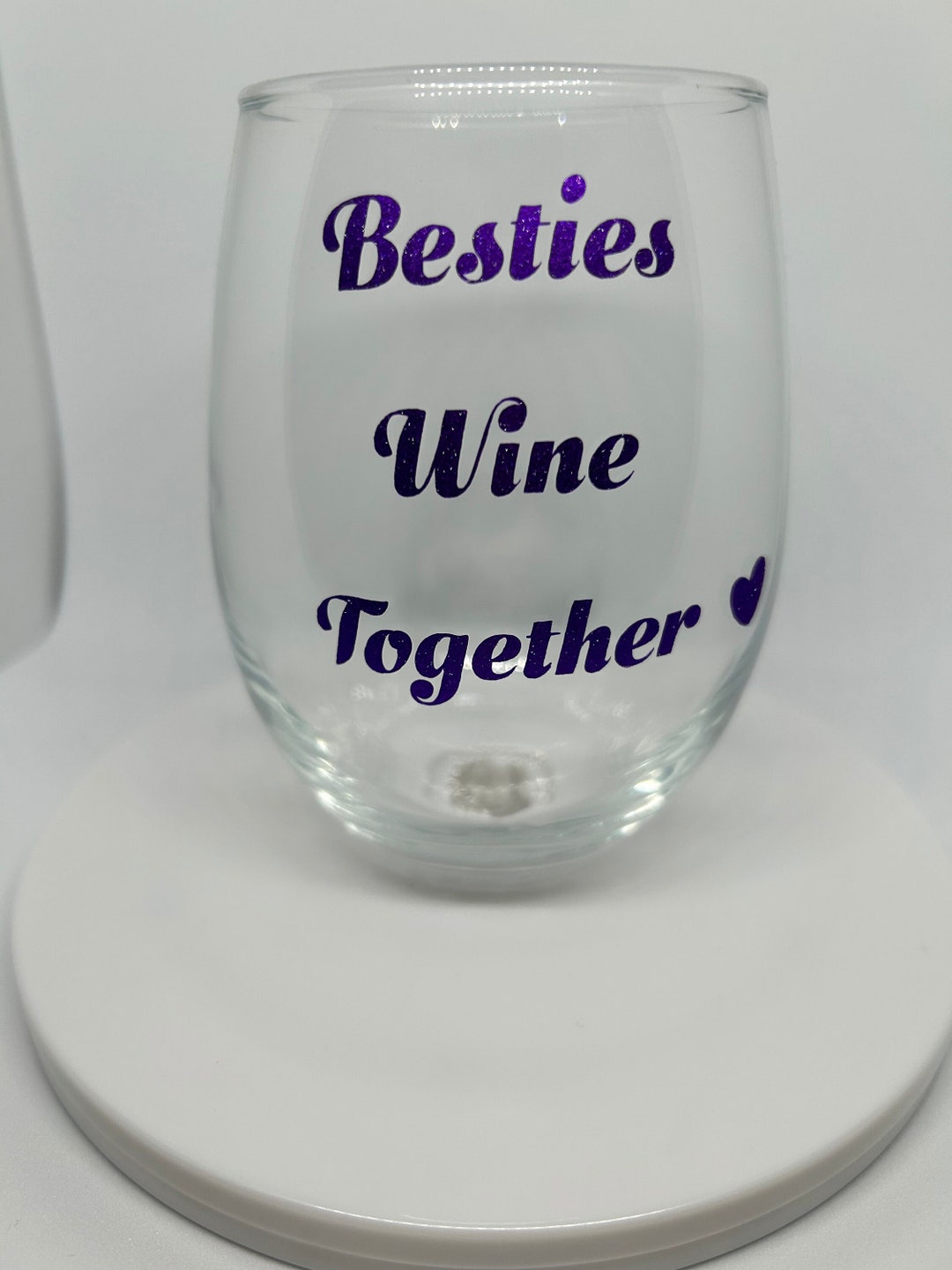 Besties Wine Together Cups. Best Friend Wine. Bestie Cups. Best Friend ...