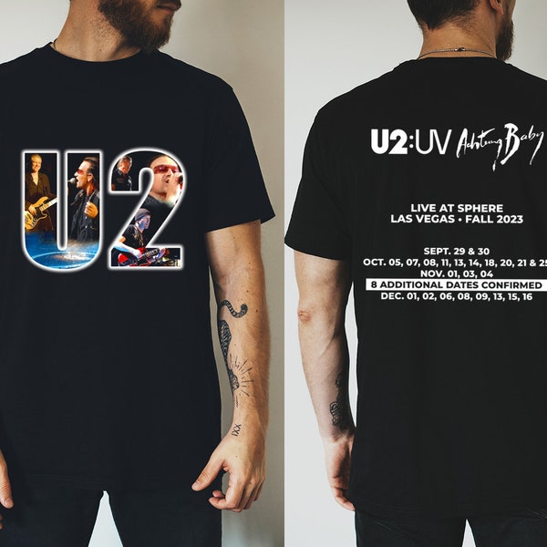 U2 Sphere Tshirt - Etsy