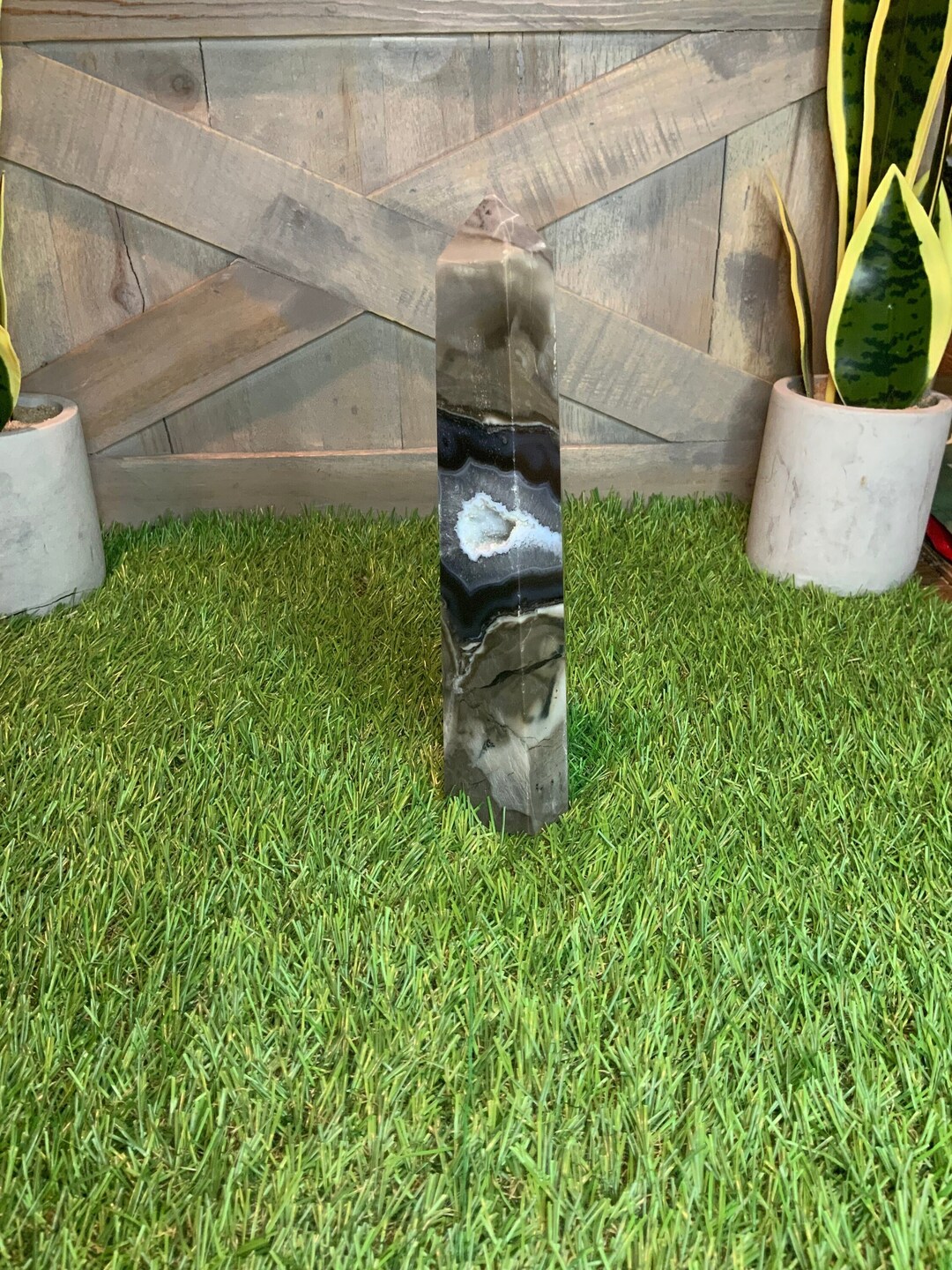 Volcano Agate Tower - Etsy