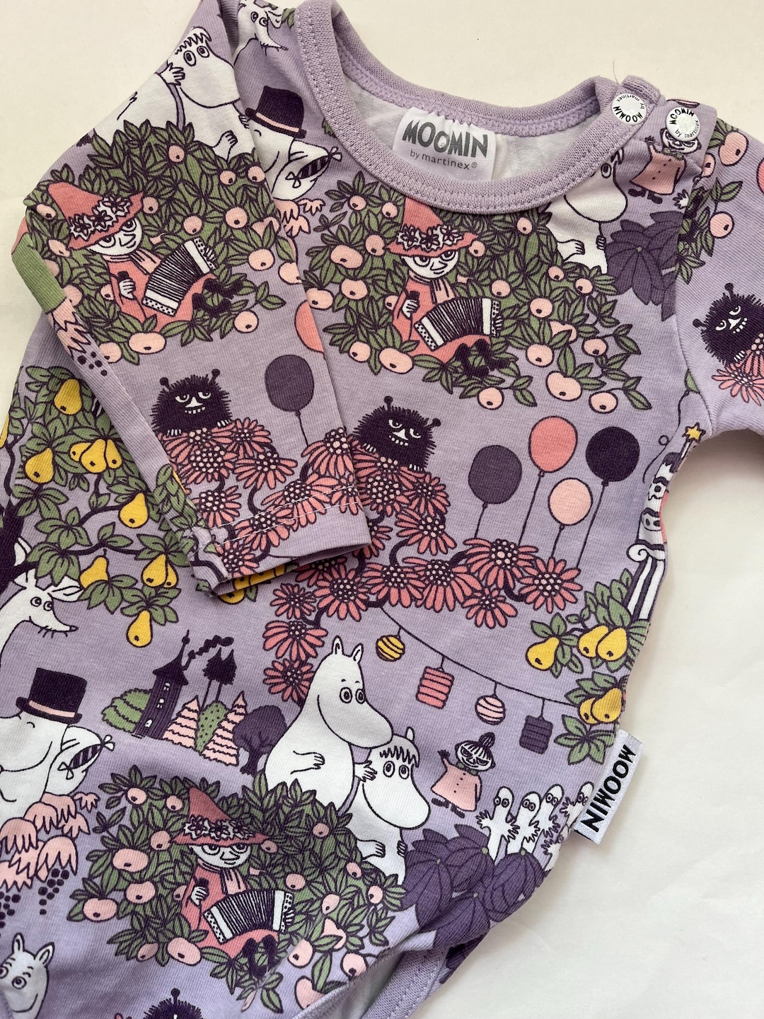 56 Cm Newborn Moomin Characters Body Girl Vintage Cotton Tricot Long ...