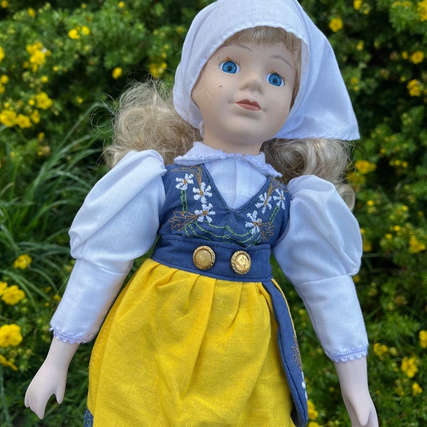 Swedish Folk Doll - Etsy