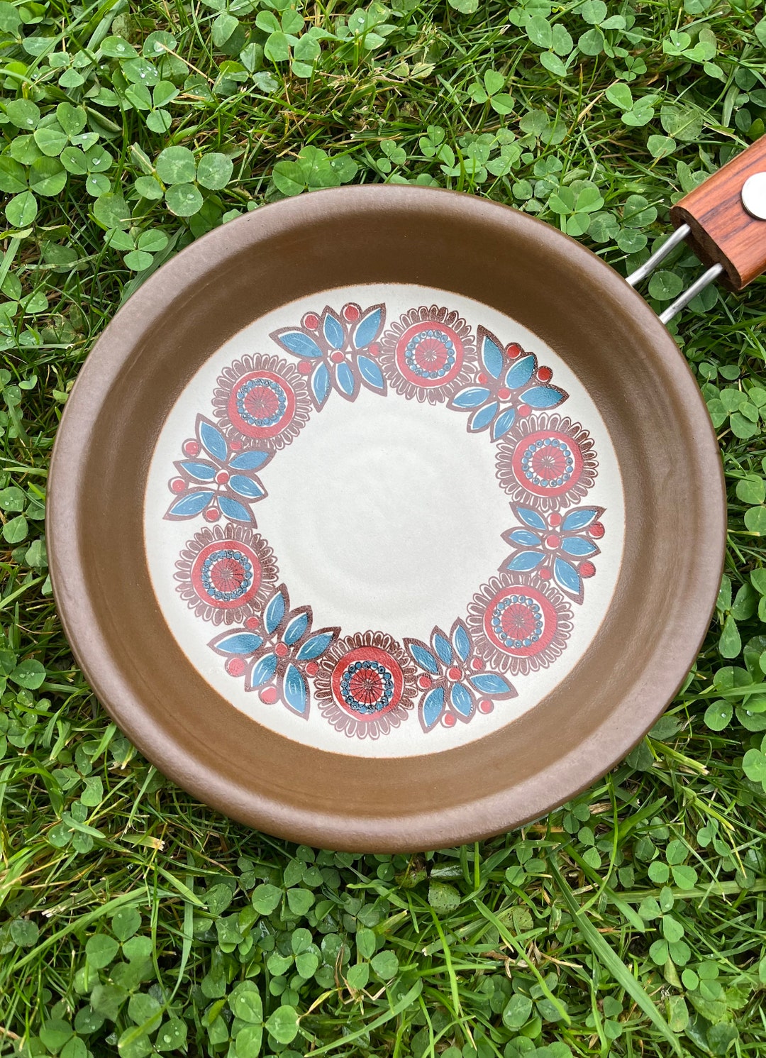Norwegian Figgjo Flint Astrid Flameware Ceramic Pan Casserole Dish Pot ...