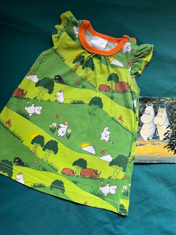 62 cm MOOMIN Finnish Vintage FinnWear 100% Cotton Bab… - Gem
