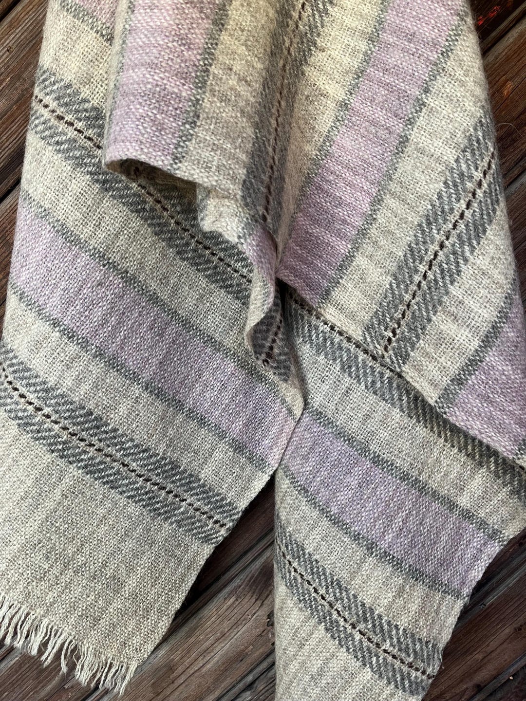 Mohair Wool Swedish Vintage Woven Ornaments Shawl Made in Sweden Mohair ...