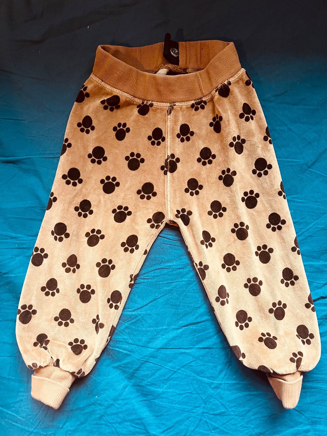 86-92 Cm Finnish ME&I Vintage Pants Throusers Suede Cotton Jersey Funny ...