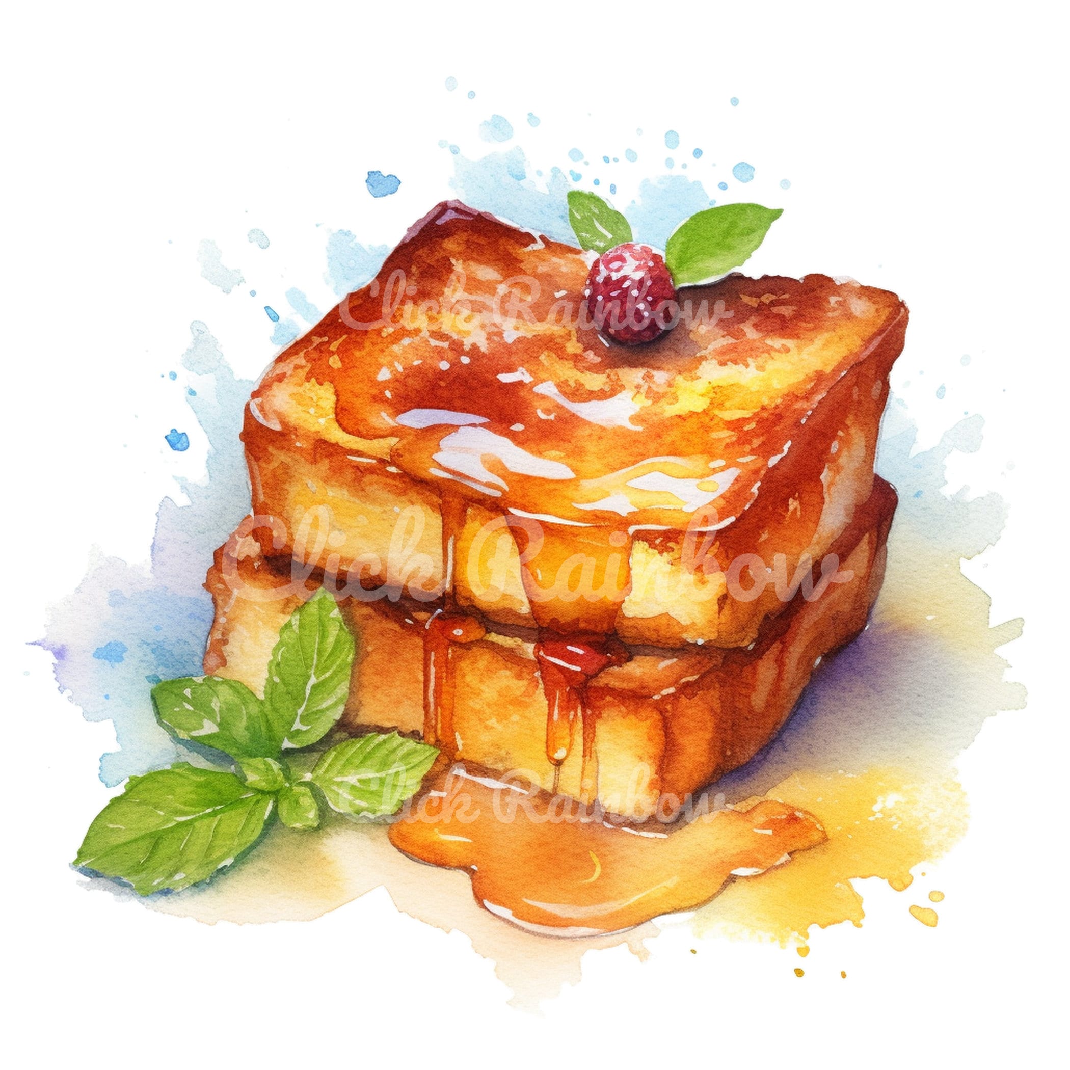 French Toast Clipart, French Toast 12 PNG, French Toast Illustration ...