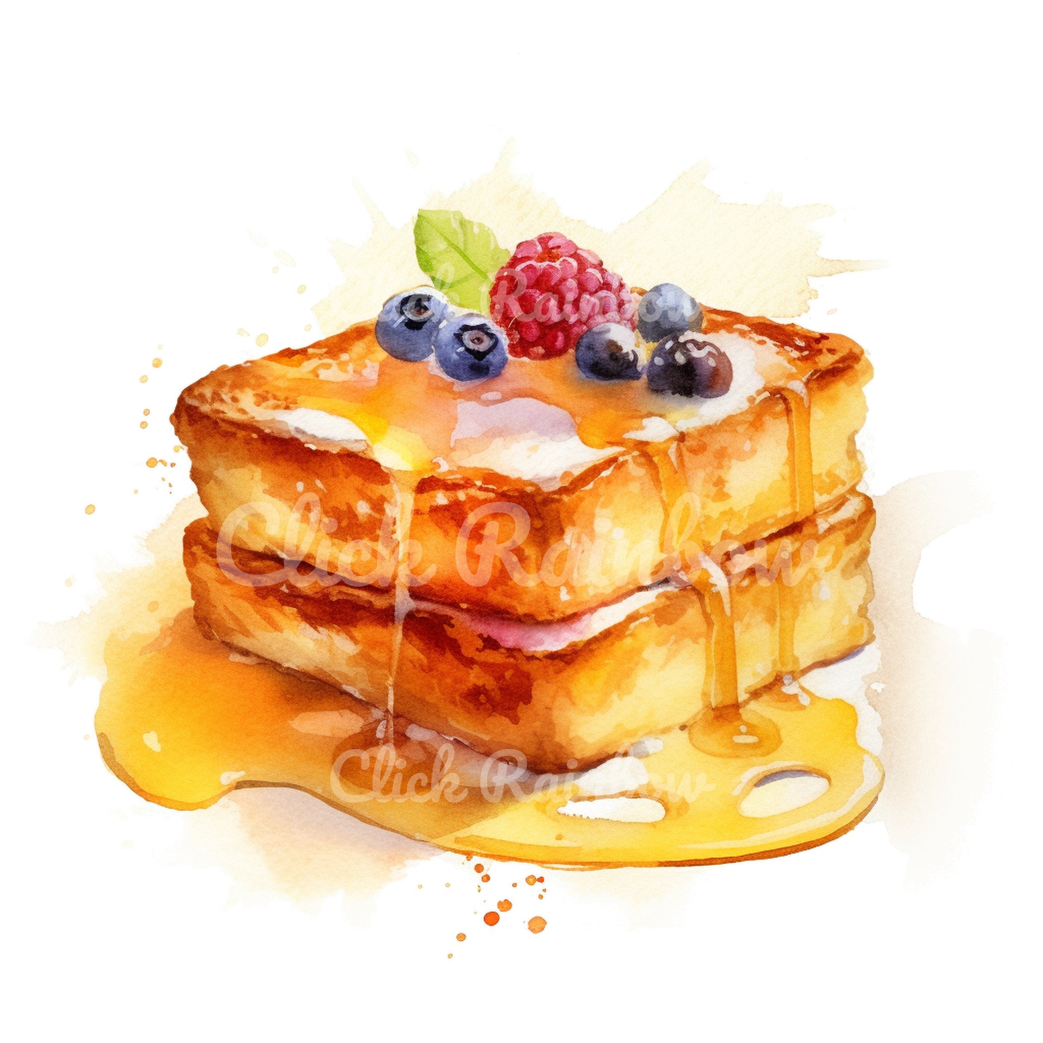 French Toast Clipart, French Toast 12 PNG, French Toast Illustration ...