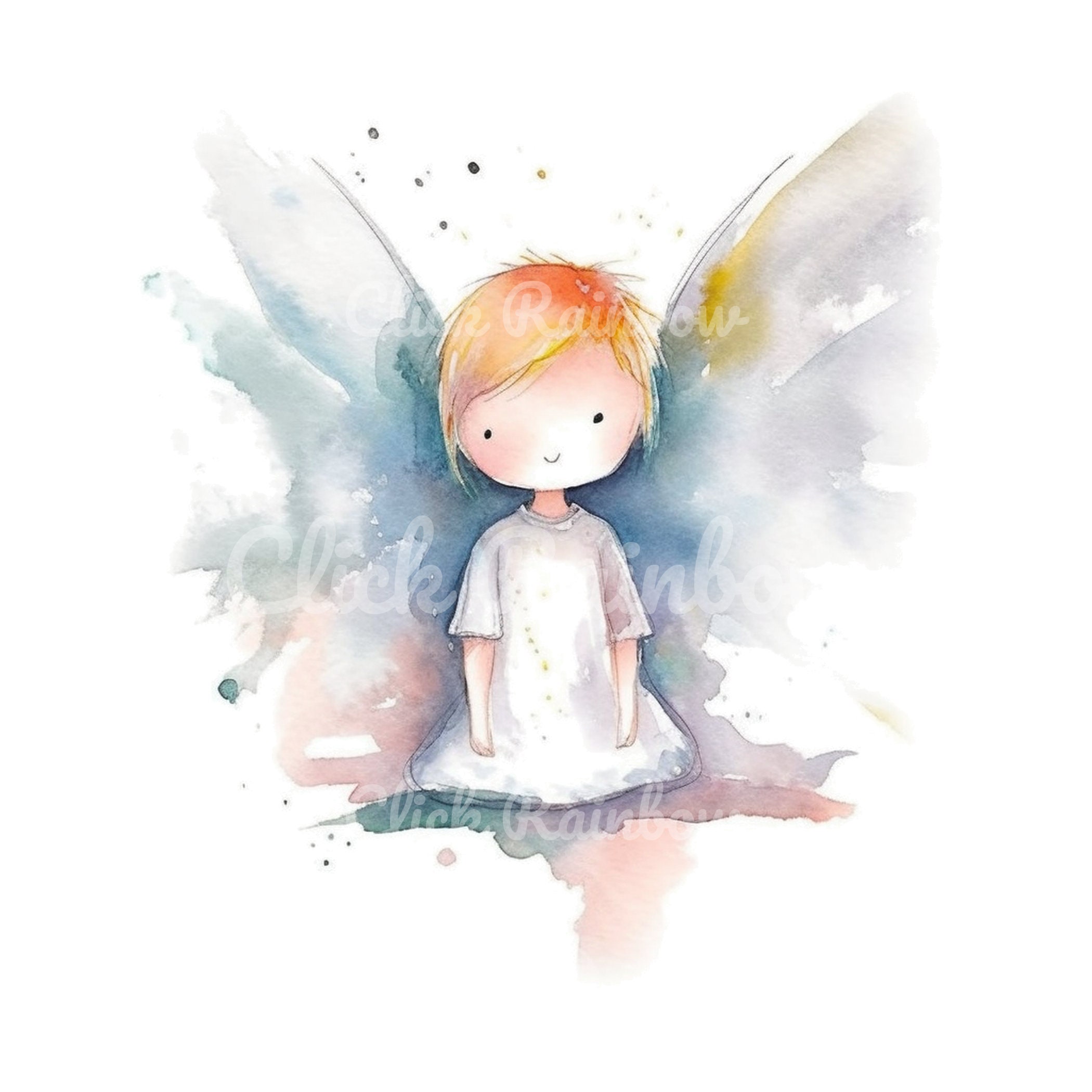 Cute Angel Clipart 12 High-quality PNG Christian Printable - Etsy