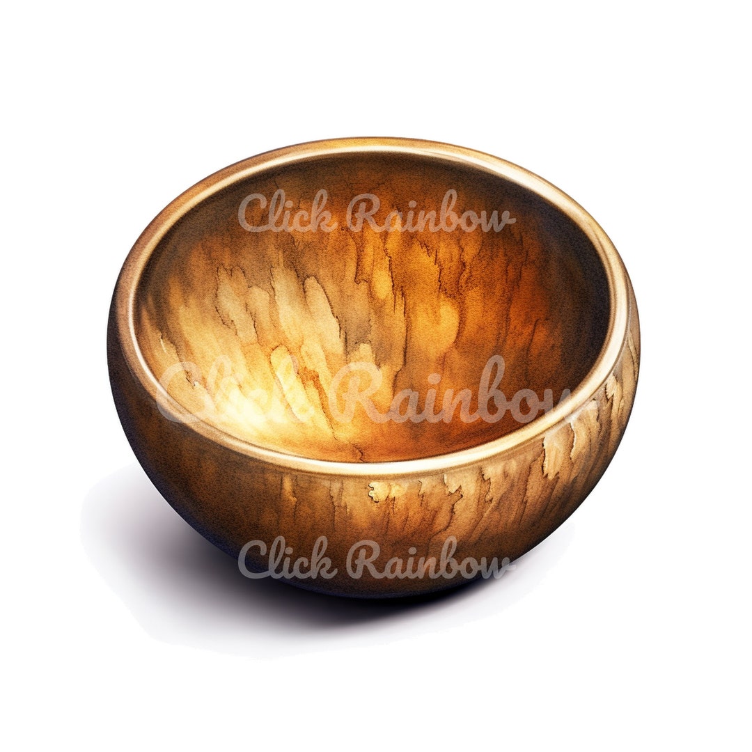 Pottery Bowl Clipart Pottery Bowl Art Bundle for Paper and - Etsy