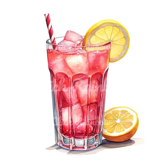 Clip Art Pink Lemonade