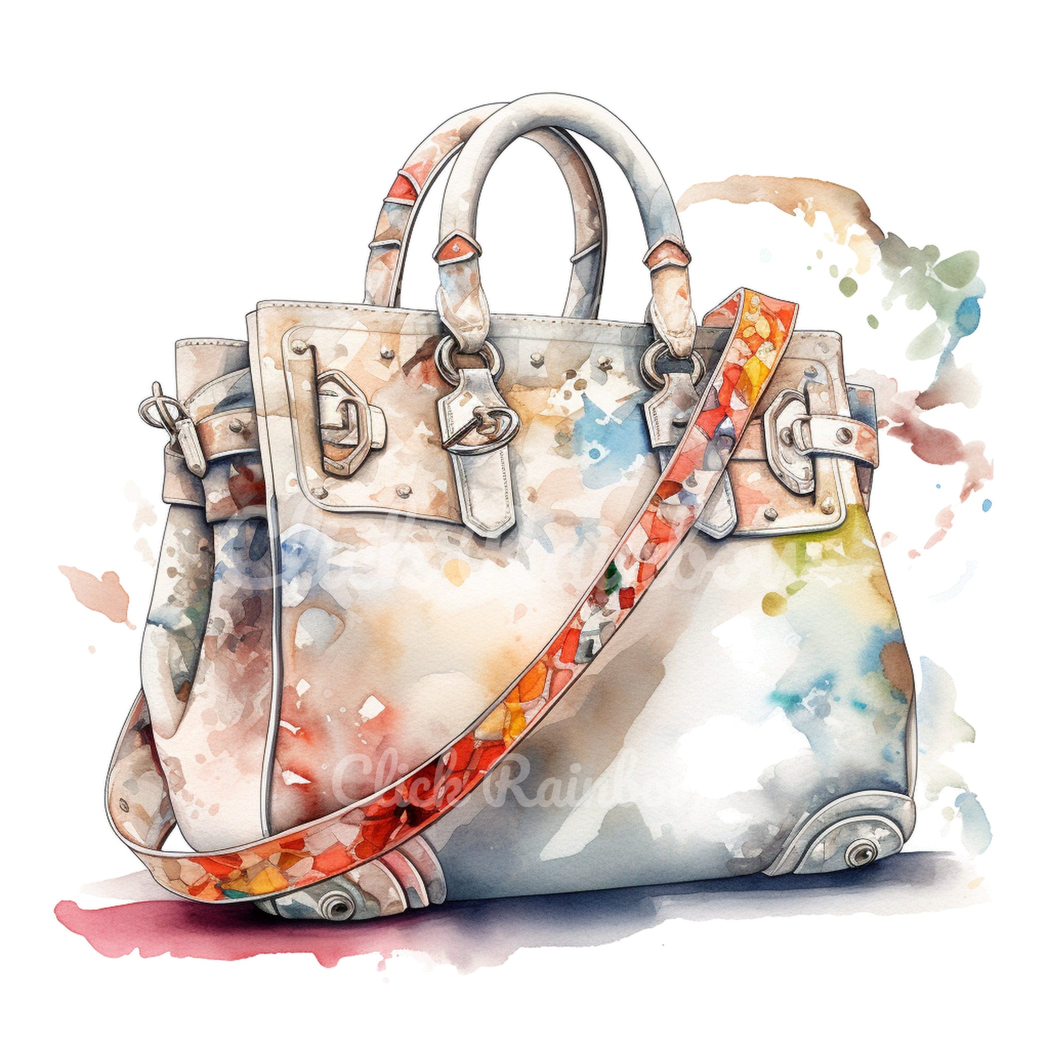 Handbag Clipart, 12 Handbag PNG, Handbag Illustration, Handbag Painting ...