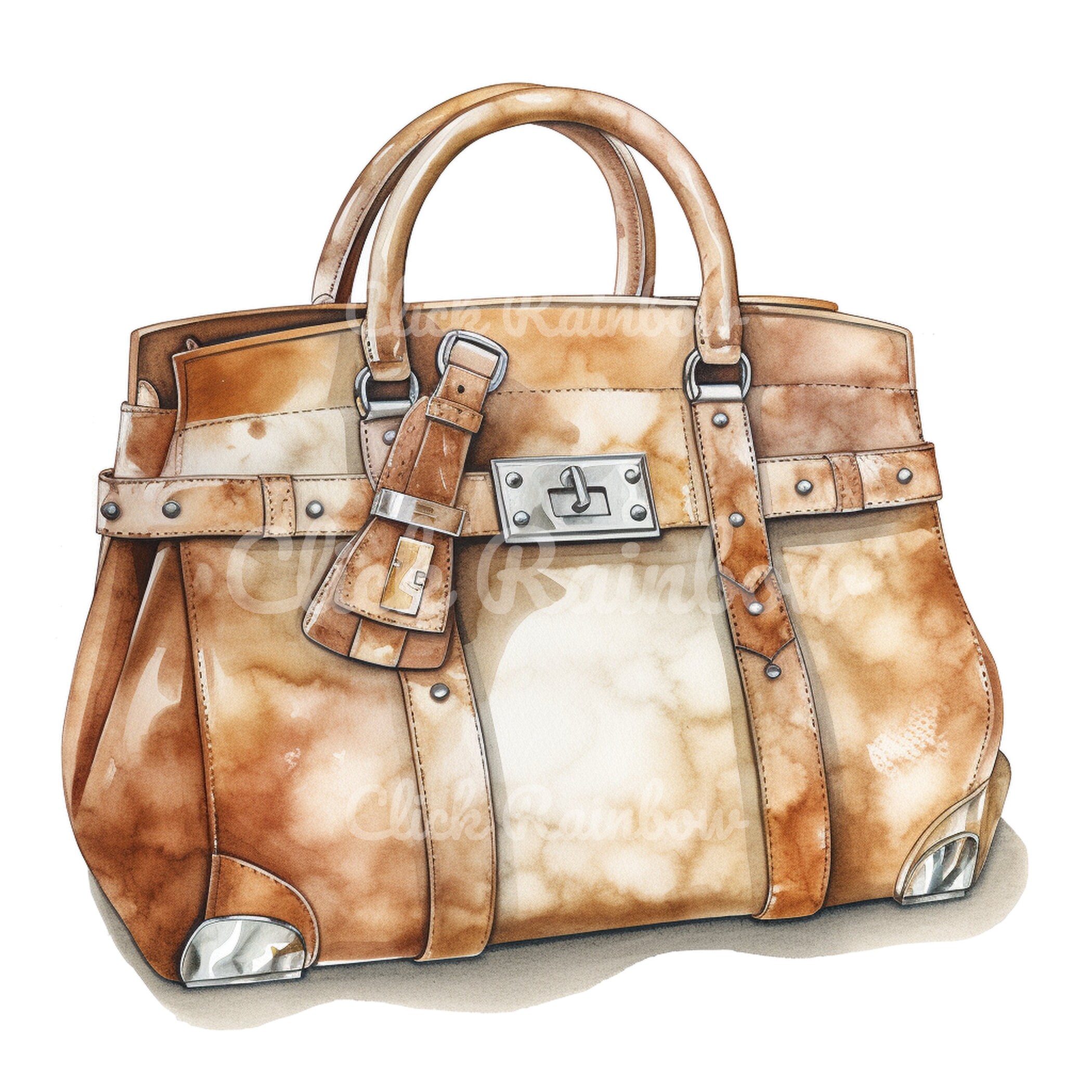 Handbag Clipart, 12 Handbag PNG, Handbag Illustration, Handbag Painting ...