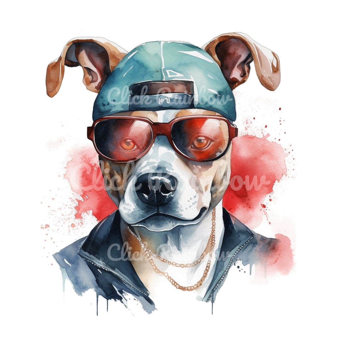 Gangsta Dog Clipart, 12 Gangsta Dog PNG, Gangsta Dog Illustration ...