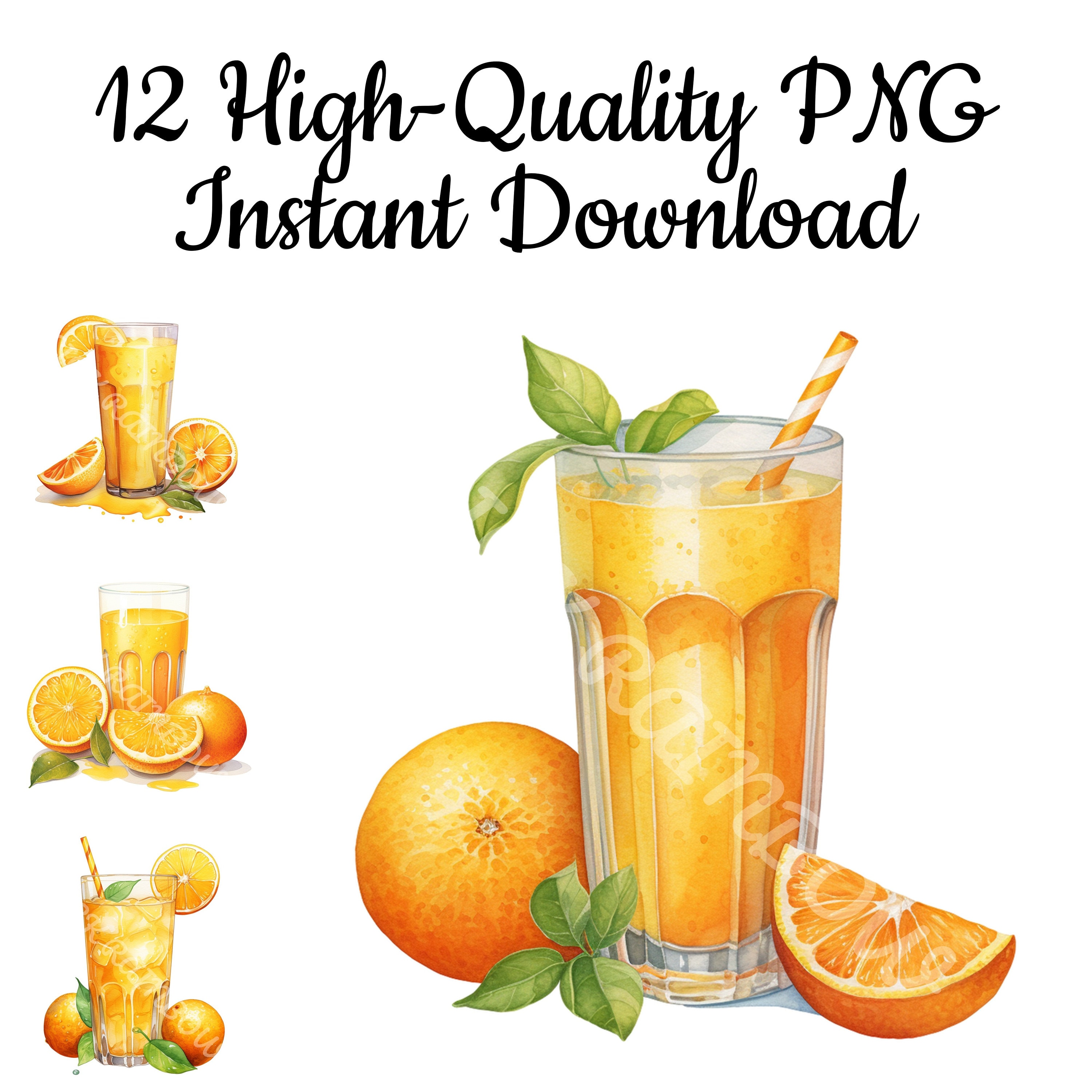 Clipart Orange Juice