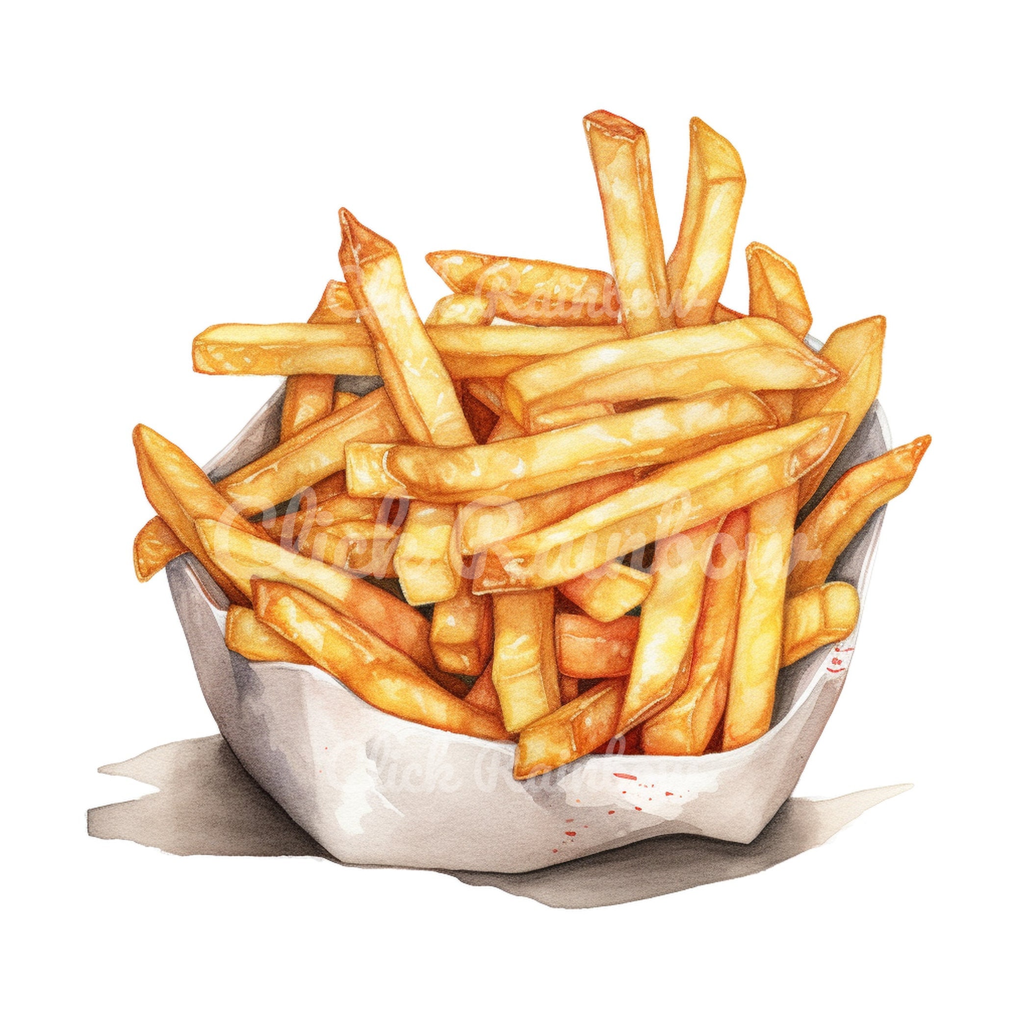 French Fries Clipart