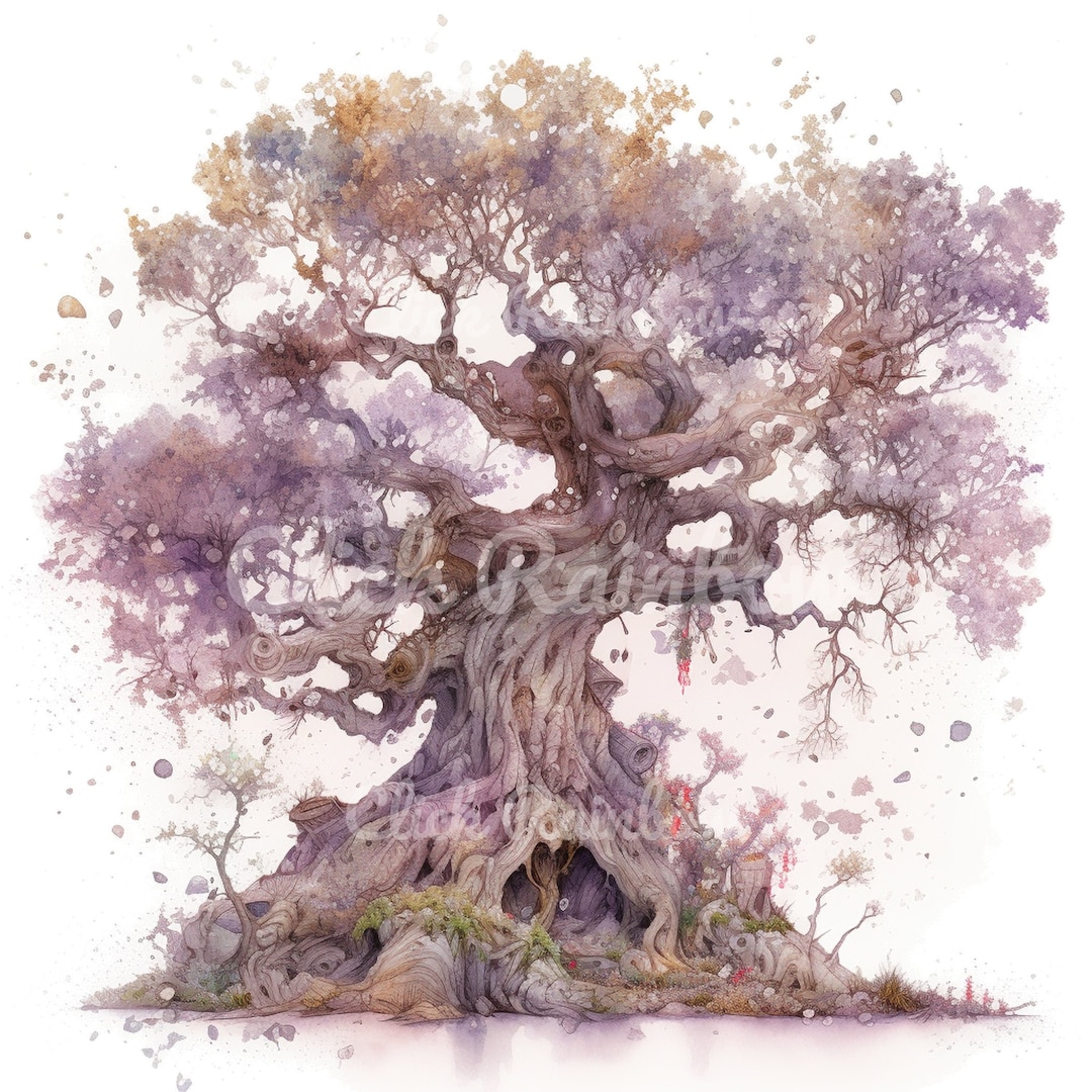 Magical Oak Tree Clipart, 12 Magical Oak Tree PNG, Magical Oak Tree ...