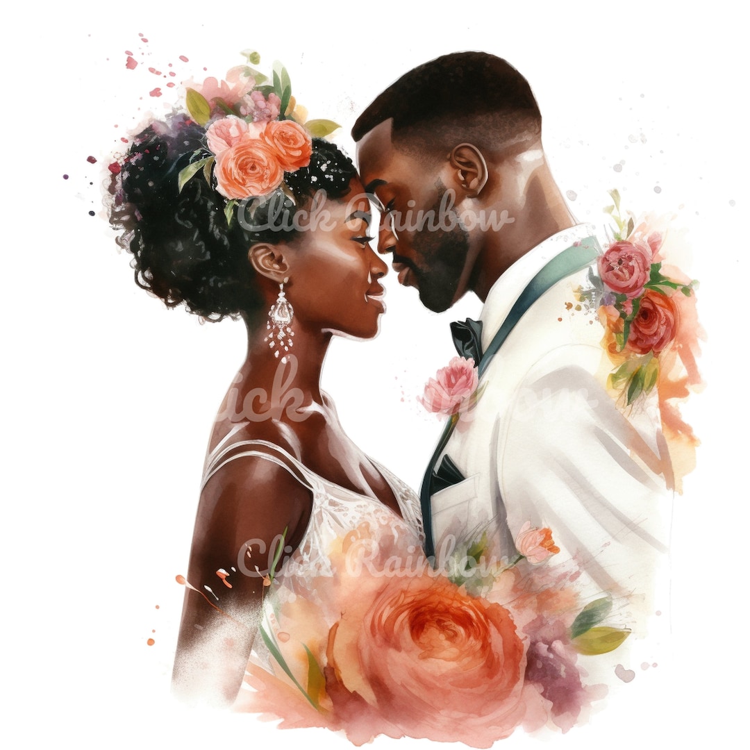 Marriage black couple wedding 60 photos - Astyledwedding.com