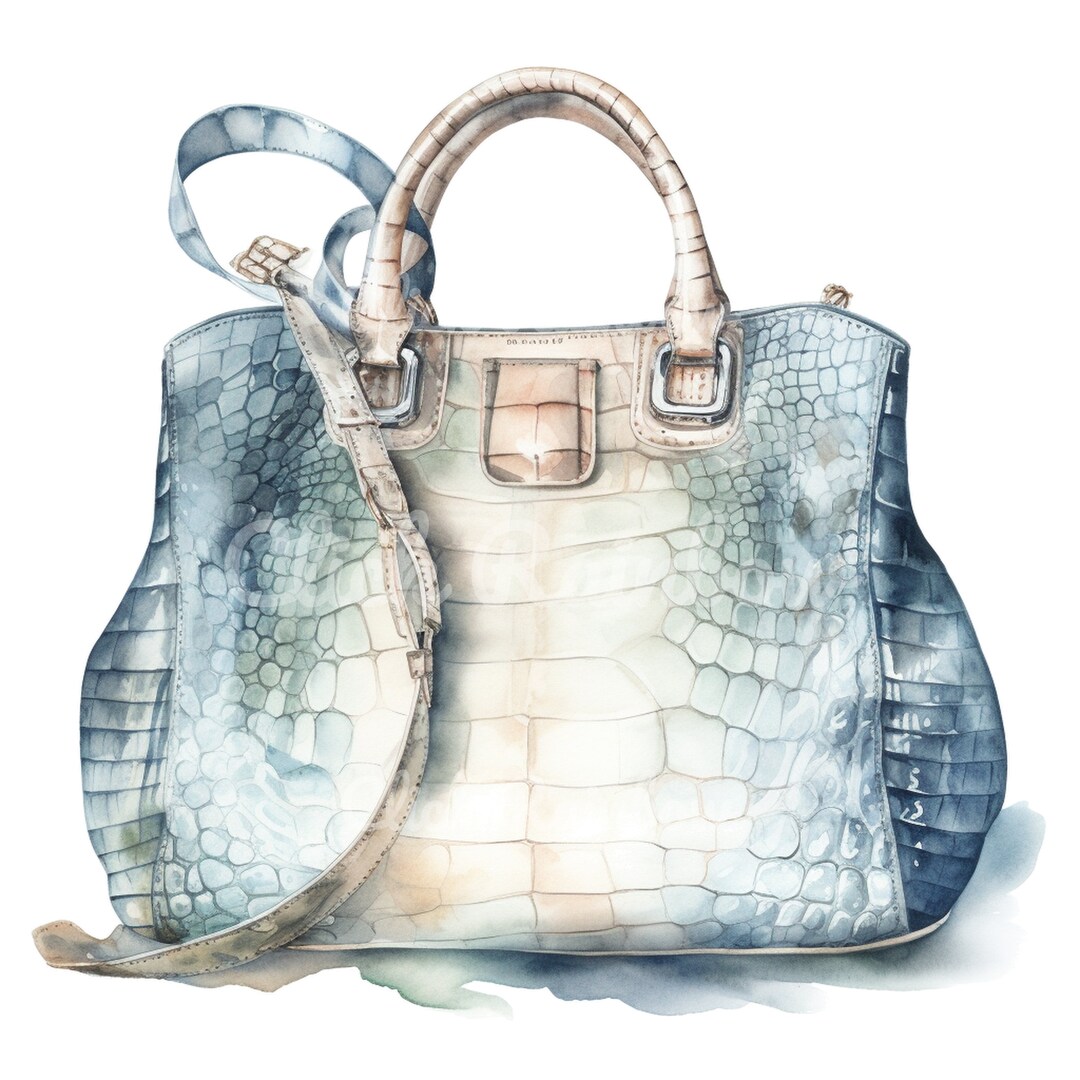 Handbag Clipart, 12 Handbag PNG, Handbag Illustration, Handbag Painting ...