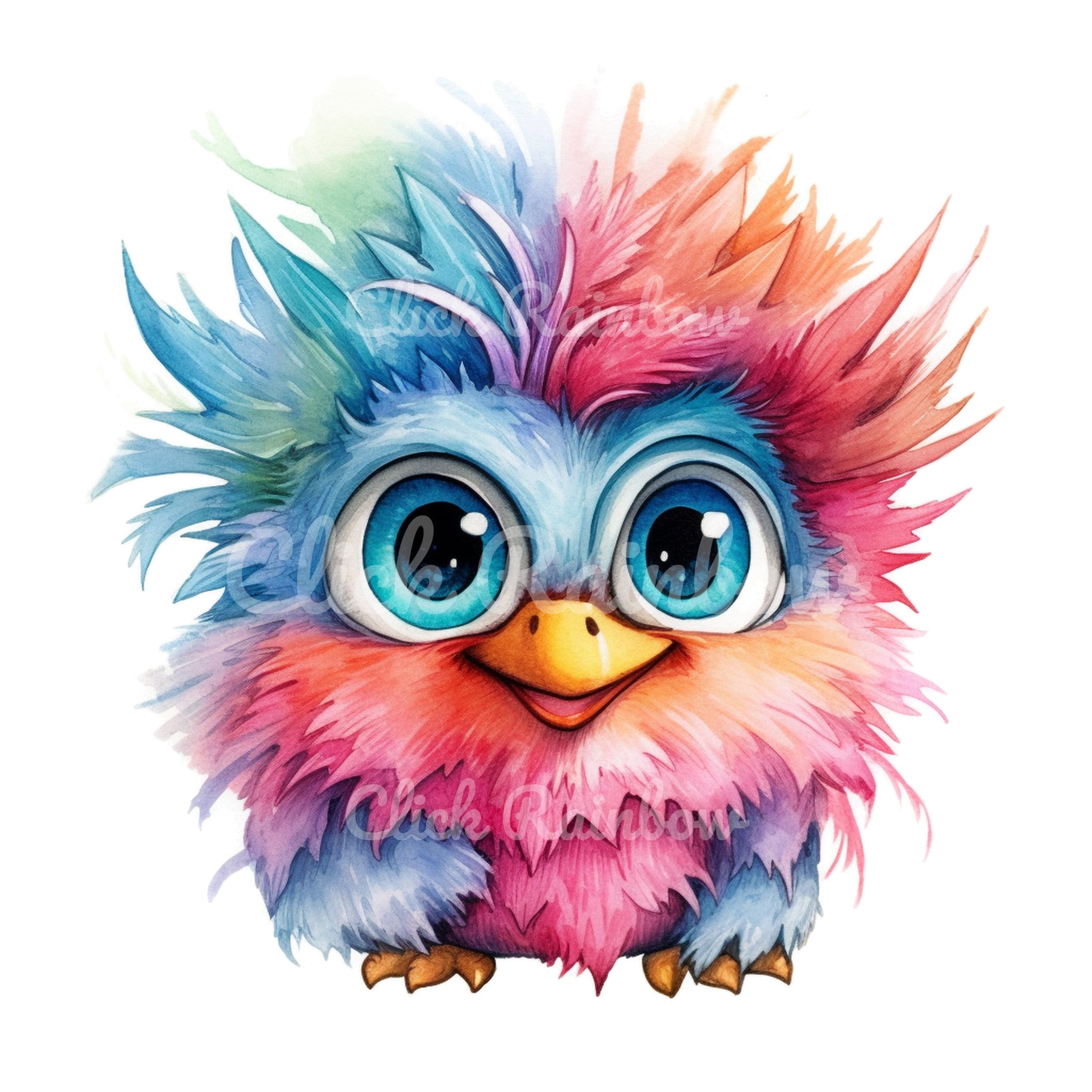 Furby Art Print: 90s Toy Illustration Bundle (digital Download) - Etsy