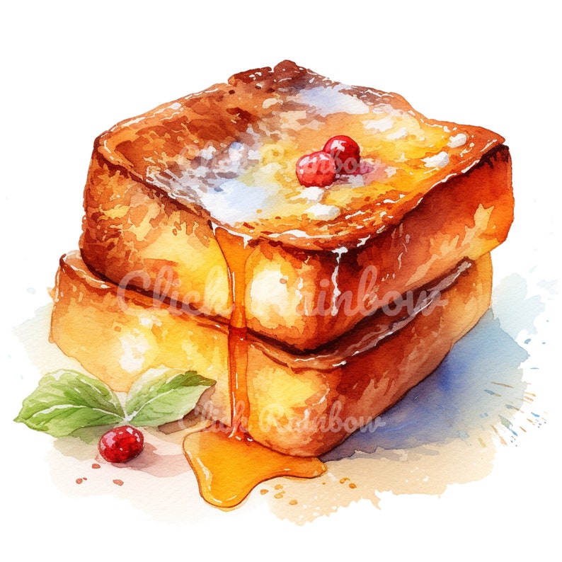 French Toast Clipart, French Toast 12 PNG, French Toast Illustration ...